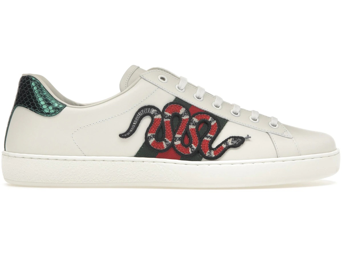 Buy & Sell Gucci Ace Embroidered Snake | 100% Authentic